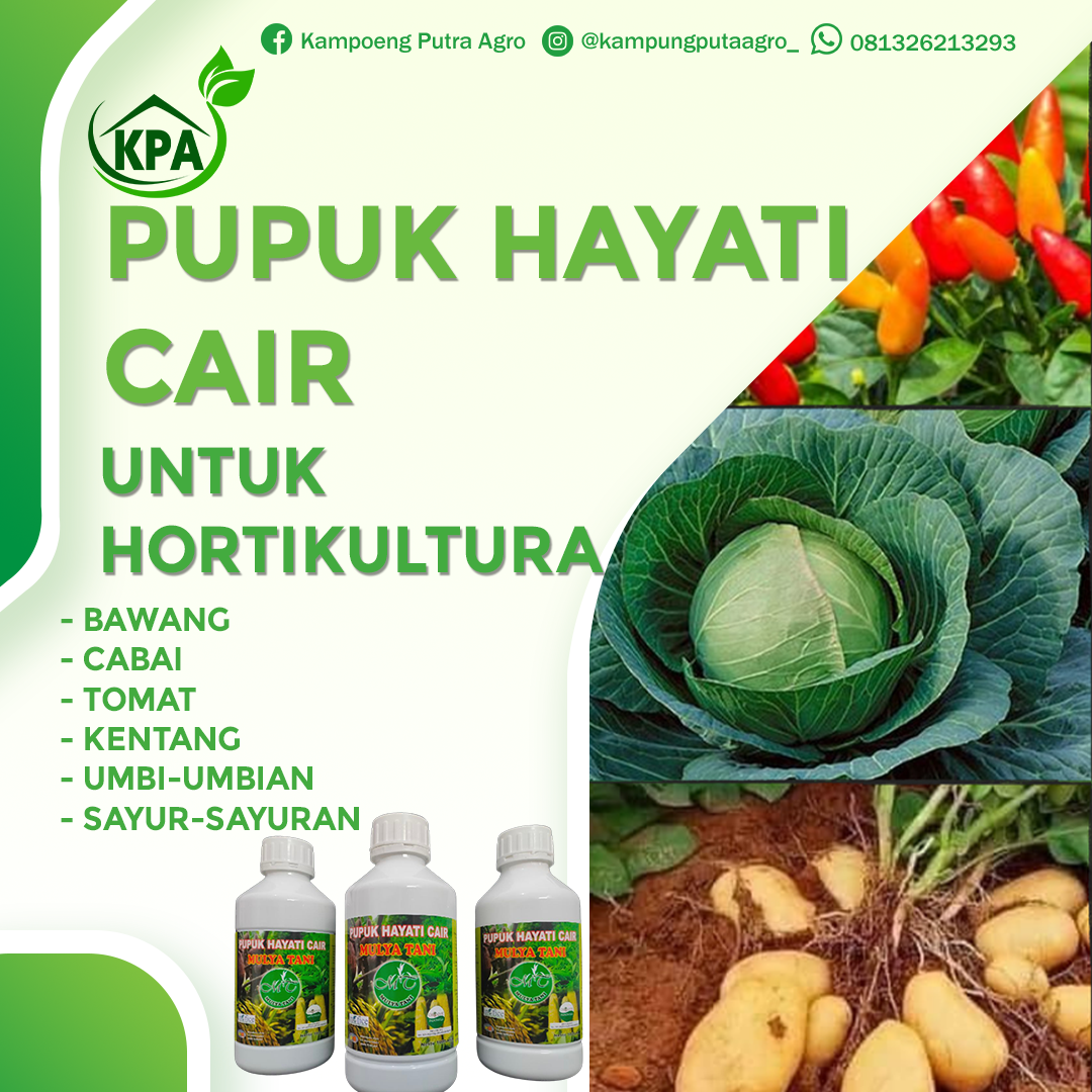 Pupuk Hayati Cair Mulya Tani - Pupuk Cair Penyubur Tanaman Pupuk Hayati Cair Mulya Tani - Pupuk Cair Penyubur Tanaman